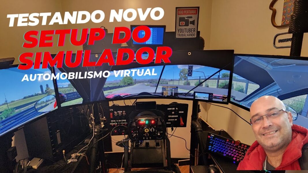Testando novo Setup do Simulador - RichardMaxTech