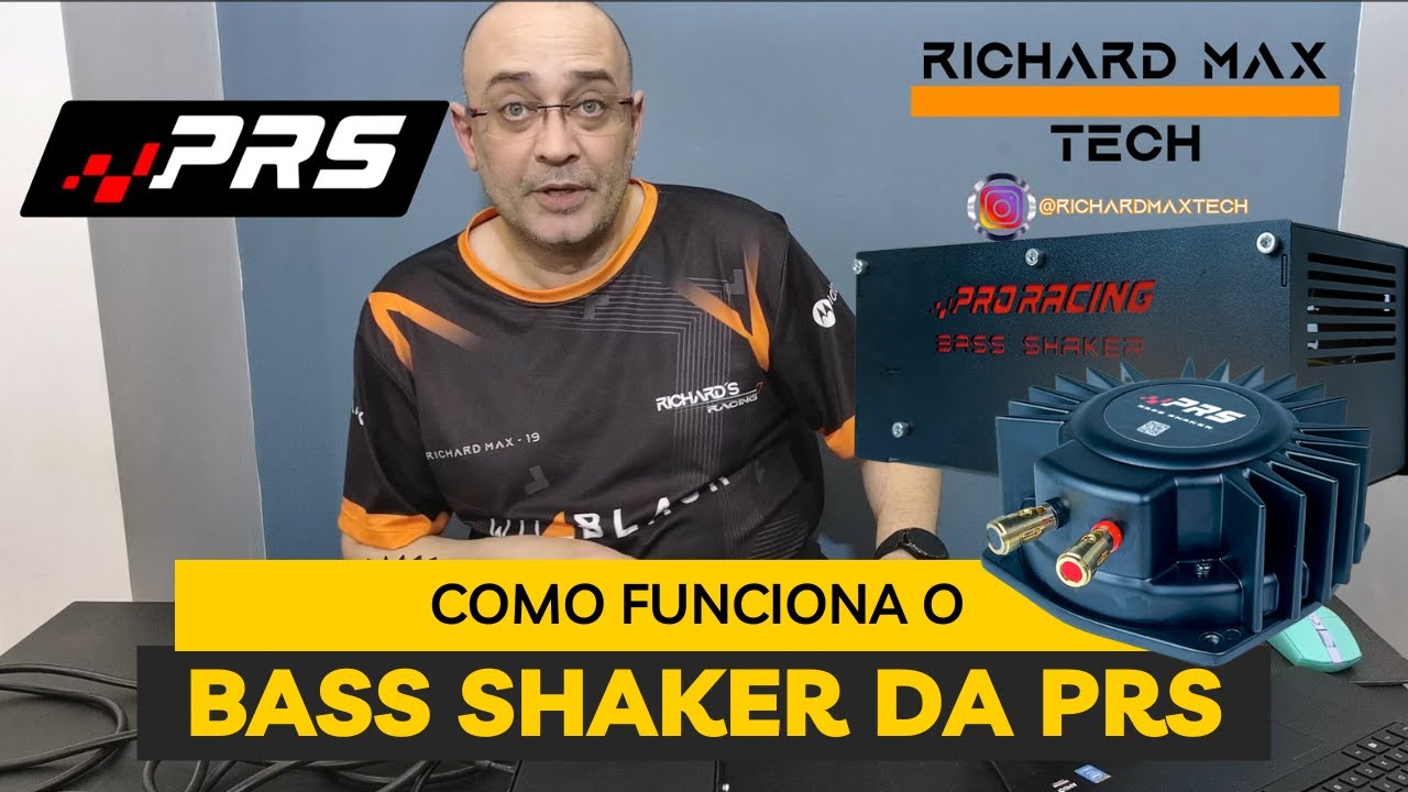 Como funcioa o Bass Shaker da PRS? - RichardMaxTech